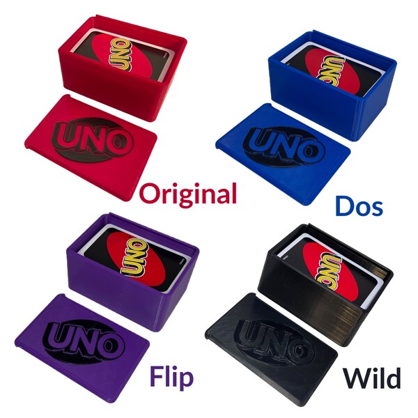 Uno Card Box - Etsy UK