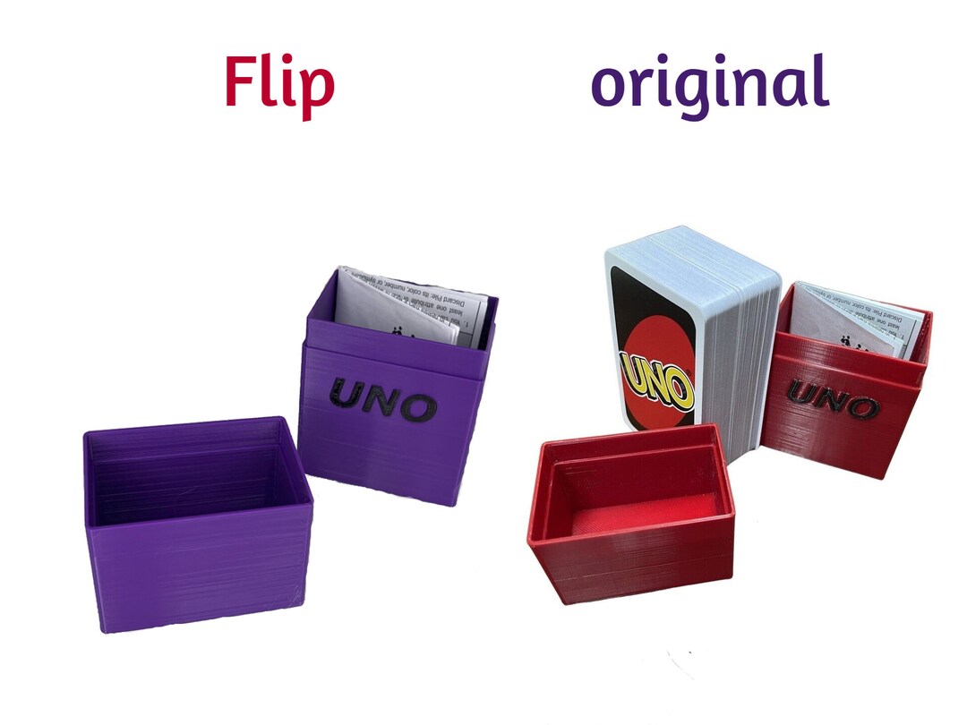 Uno Card Game 3D Printed Storage Case / Holder - Etsy