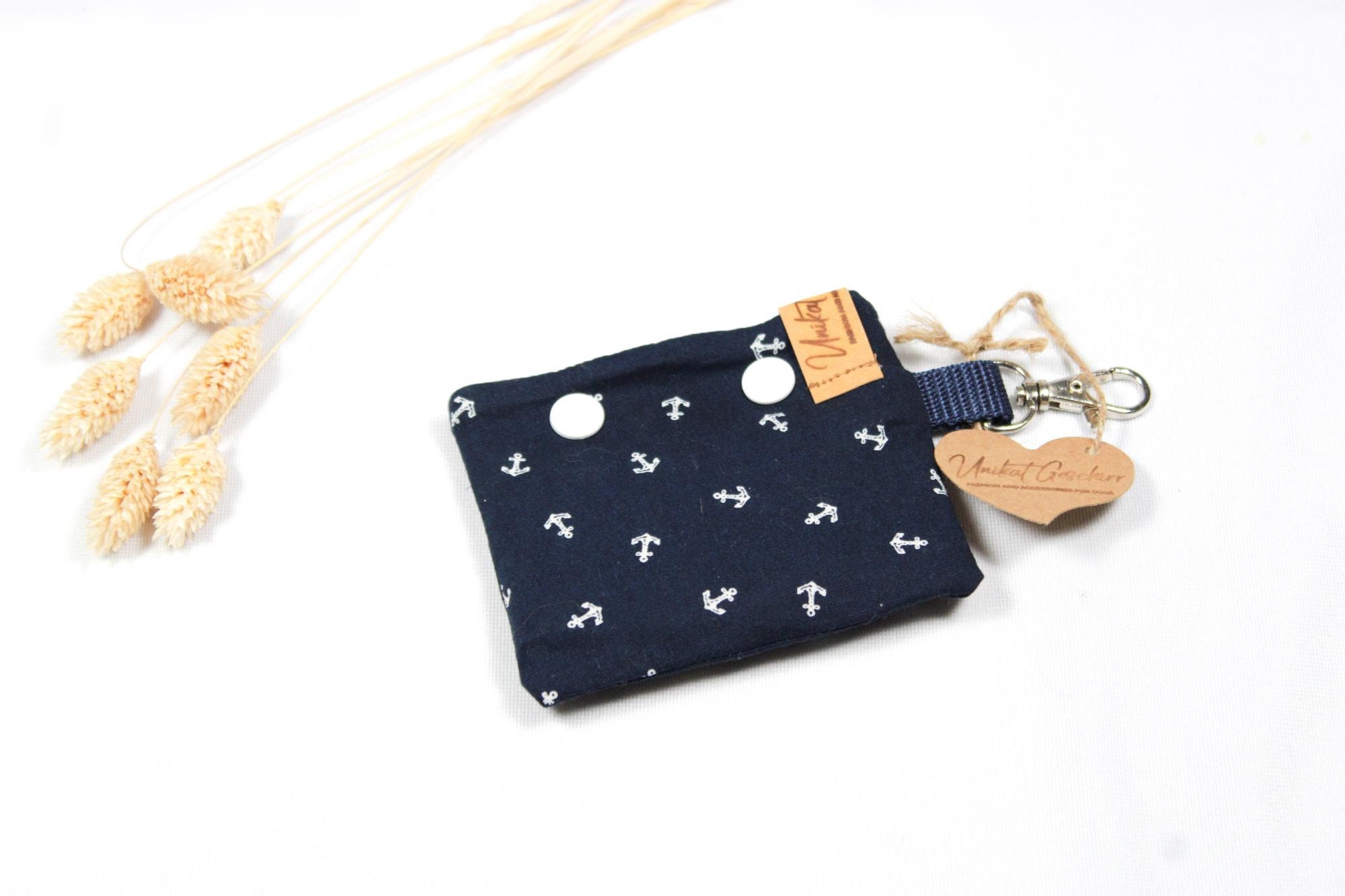 Fecal Bag Pocket Fecal Bags Fecal Bag Dispenser Anchor Marine - Etsy