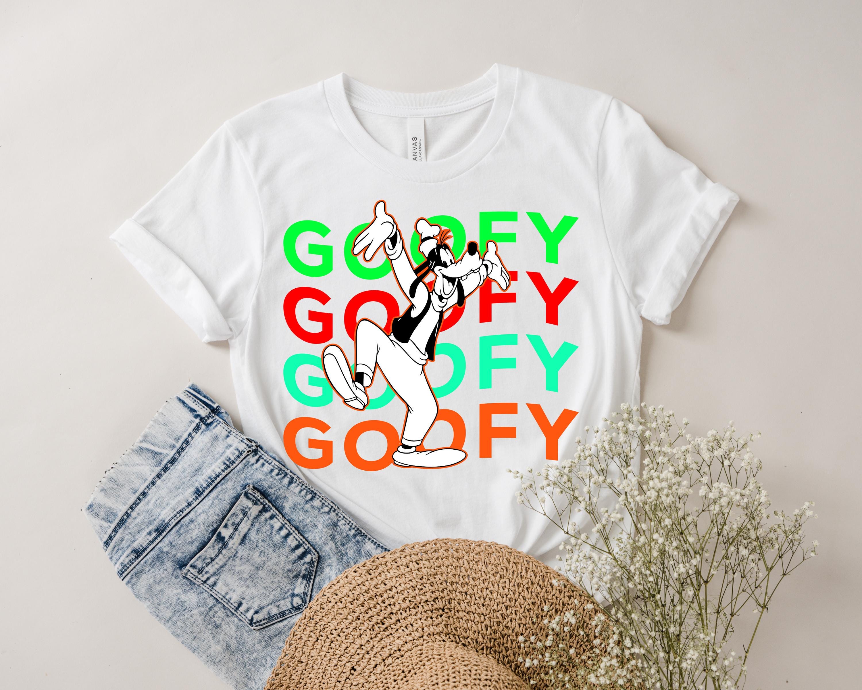 Colored Goofy Design Svg Png, Family Vacation Trip Shirt Svg, Cricut ...