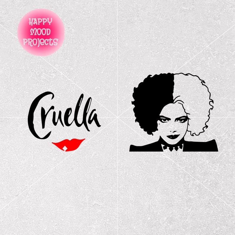 Cruella De Vil Red Lips SVG PNG, Villain Era Shirt, Family Vacation ...