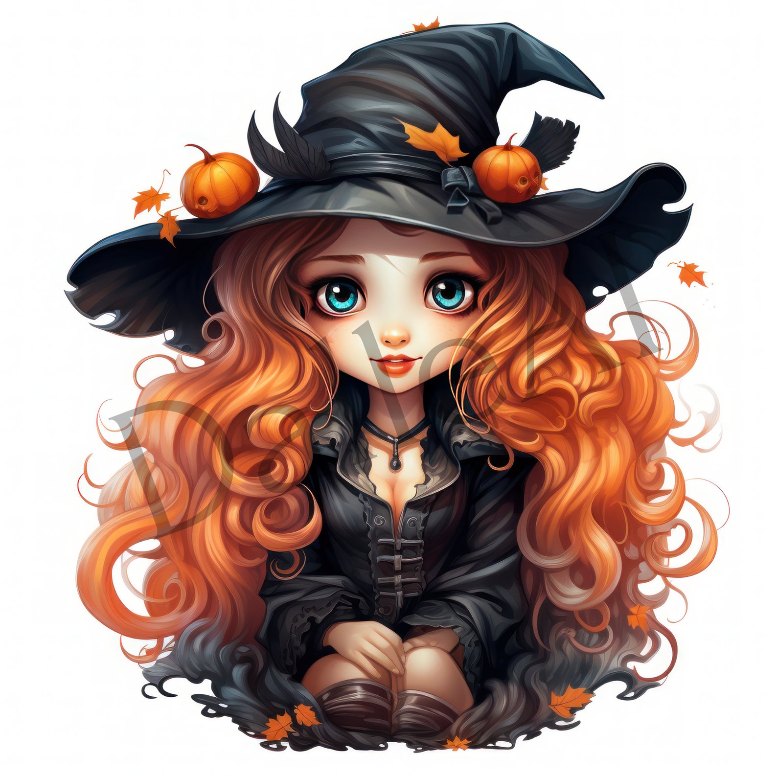 Halloween Witches Clipart 30 PNG Images in High Quality - Etsy