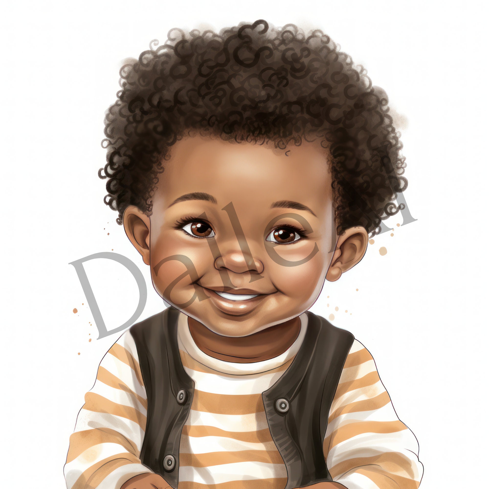 Baby Boy Clipart, Set of 24 Digital Images in High Quality, Baby ...