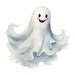 Friendly Ghost Clipart, 16 Digital Images in PNG Format With ...