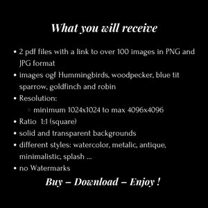 Birds Mega Bundle, More Than 70 Images in PNG and JPG Format, Digital ...