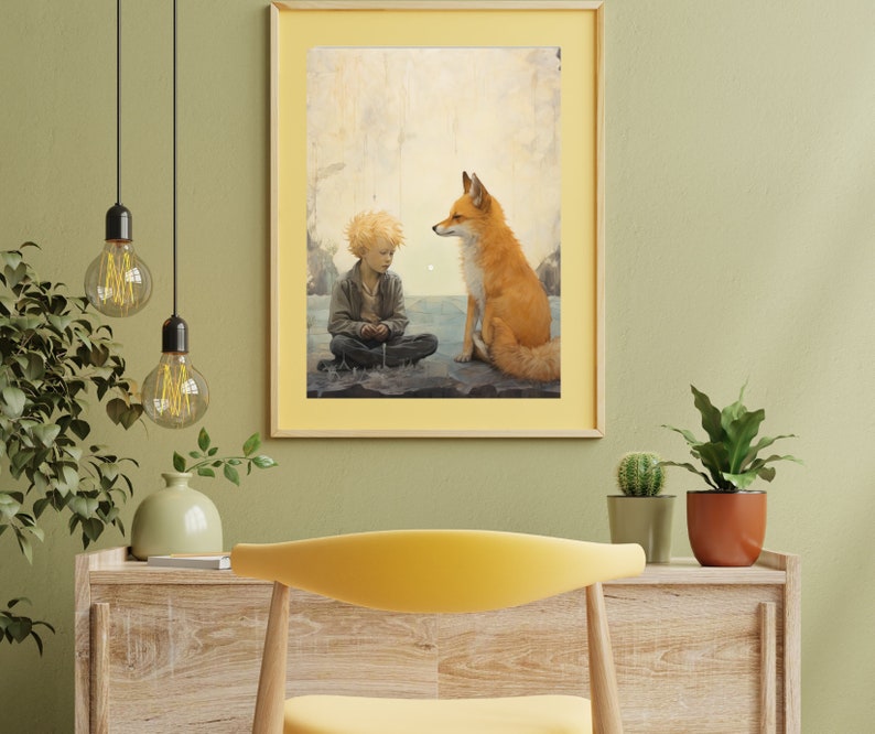 Póster El Principito 4K, acuarela, 3 imágenes PNG, alta calidad - Etsy ...