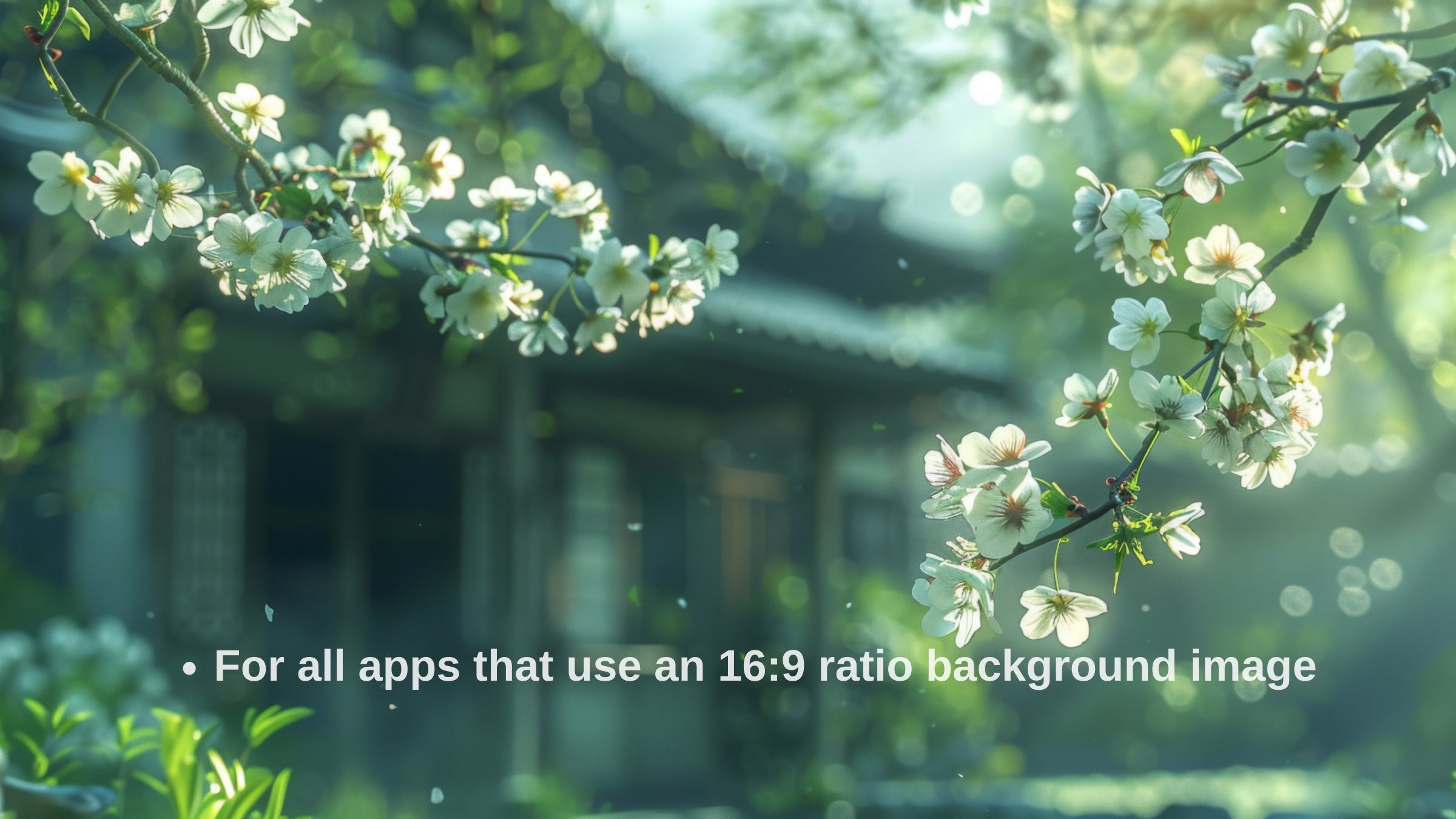 Zoom Background With Cherry Blossom, 12 JPEG Images in High Quality ...
