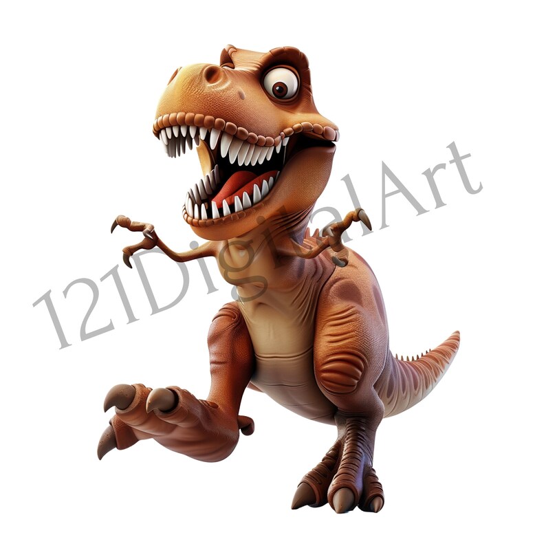 T Rex Clipart, 15 PNG Images With Transparent Background, Funny Looking ...