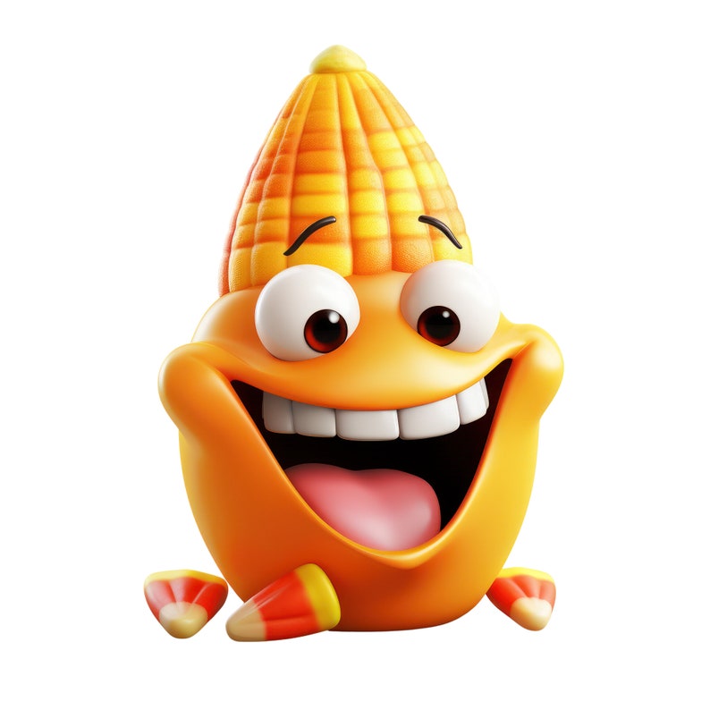 Candy Corn Clipart, 23 PNG Images, Transparent Background AI Images in ...