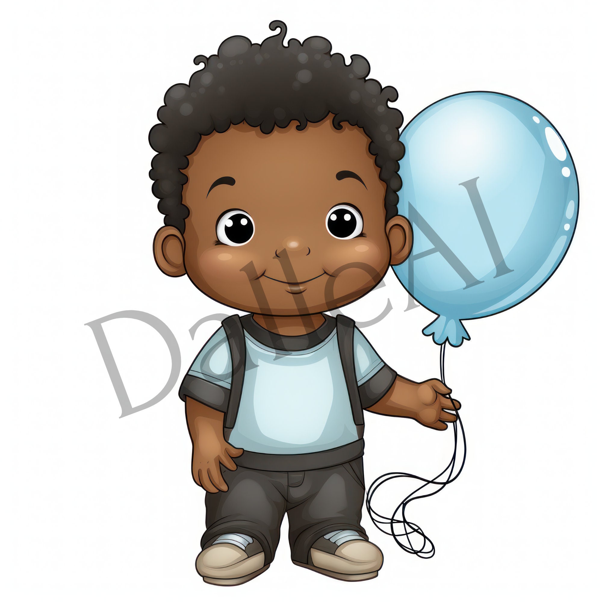 Baby Boy Clipart, Set of 24 Digital Images in High Quality, Baby ...