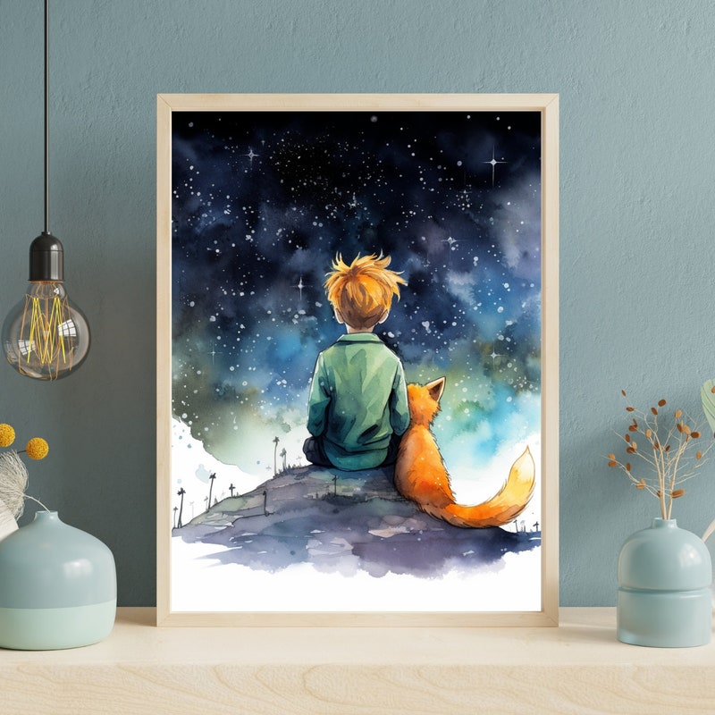 The Little Prince Poster - Etsy