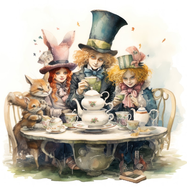 Alice in Wonderland Digital Images in High Resolution, 27 PNG Images ...