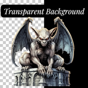 Gargoyle Clipart, Transparent Background, 11 Images in PNG Format ...