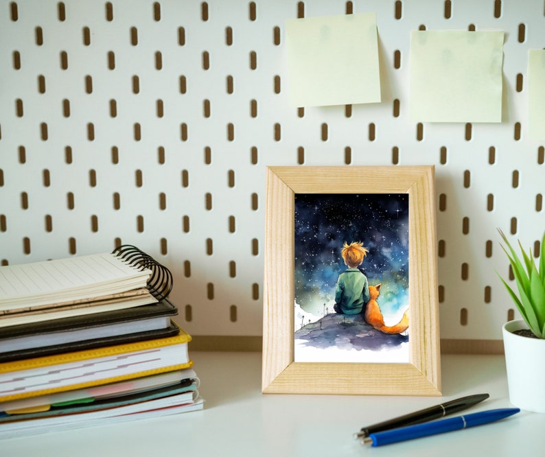 The Little Prince 4k Digital Art Set 9 PNG Images in High - Etsy