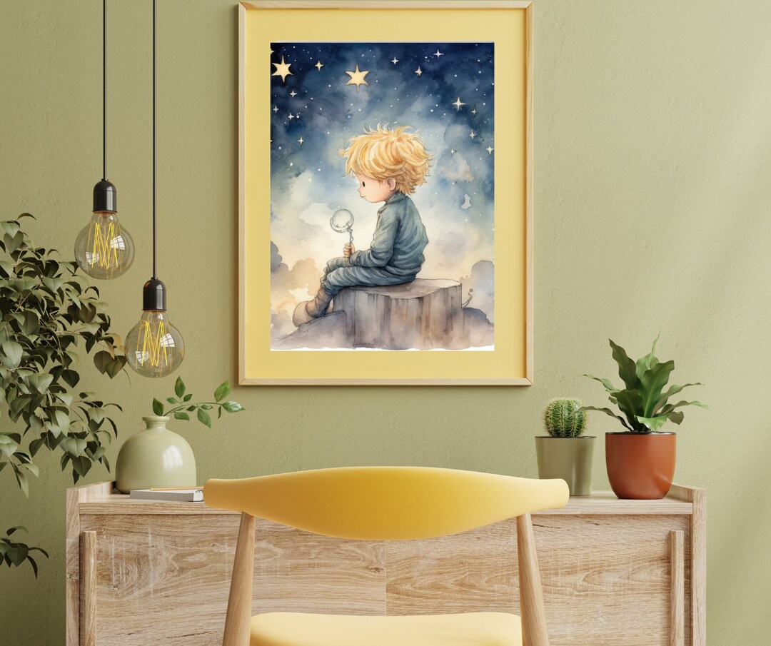 The Little Prince Digital Set in 4K 12 PNG Images High - Etsy