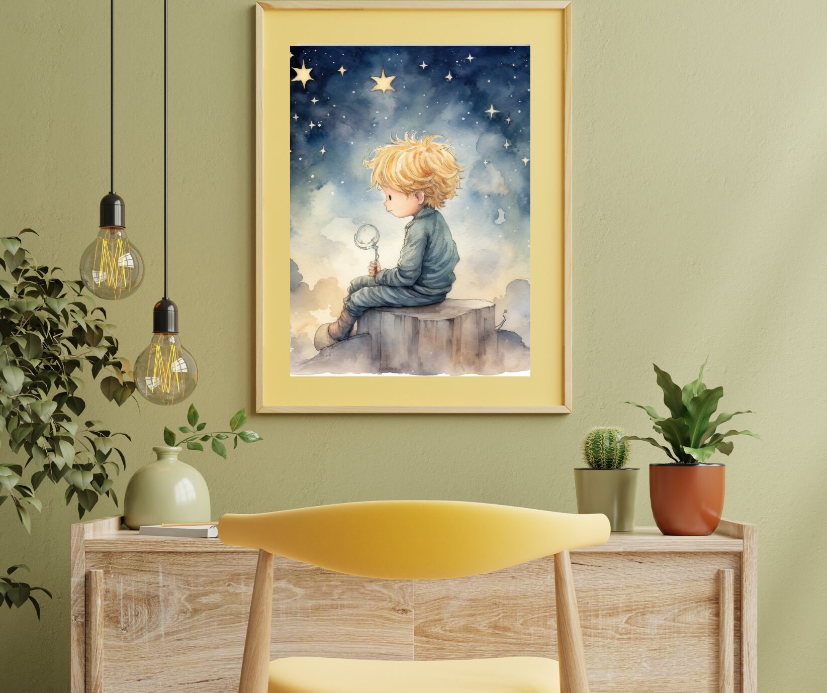 The Little Prince Digital Set in 4K, 12 PNG Images, High Quality, Ready ...