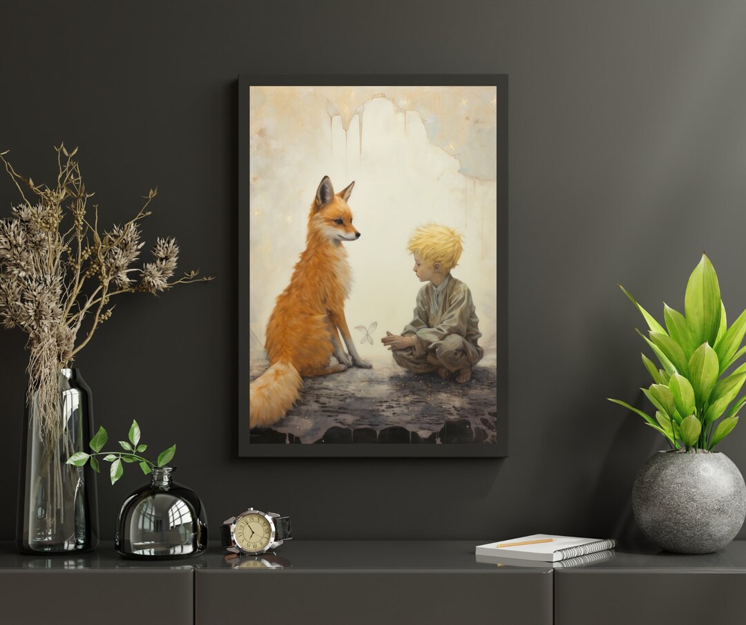 Póster El Principito 4K, acuarela, 3 imágenes PNG, alta calidad - Etsy ...