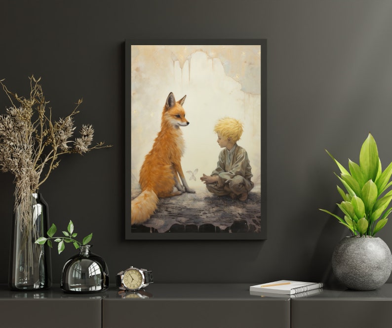 Póster El Principito 4K, acuarela, 3 imágenes PNG, alta calidad - Etsy ...