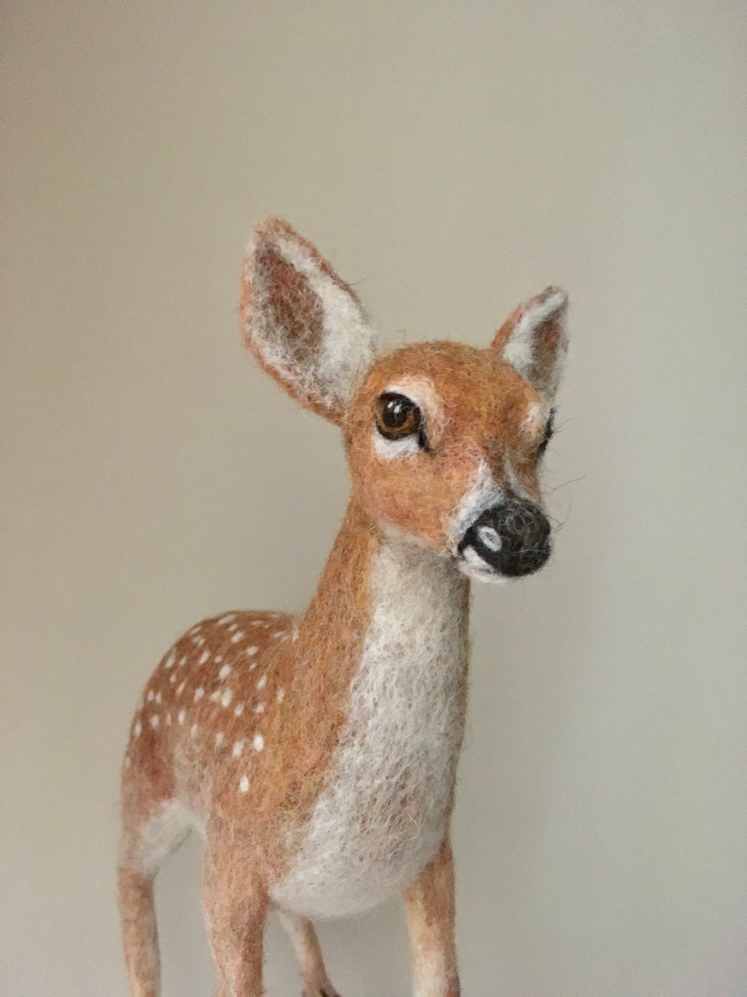 Doe Poseable Soft Sculpture Needle Felted Realistic Animal - Etsy Australia