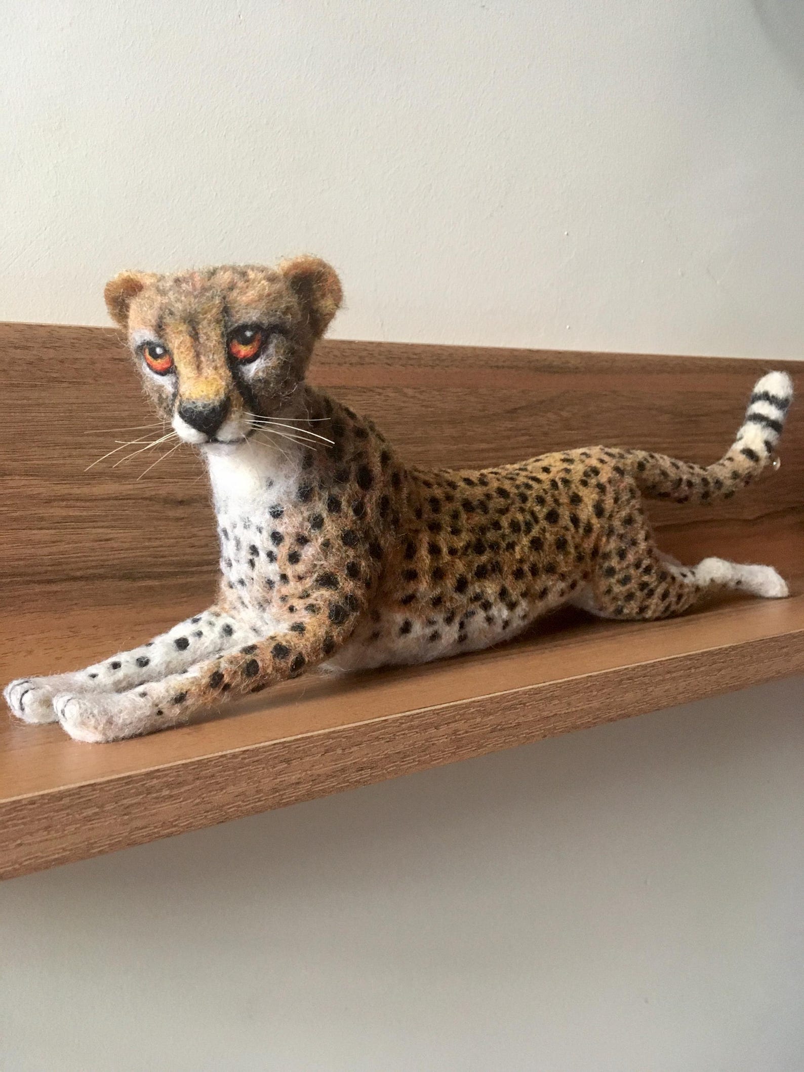 Cheetah Poseable Soft Sculpture / Realistic Wild Cat Faux Taxidermy - Etsy
