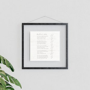 My Rescue Dog Poem Print - Shelter Dog Poem - Dog Poetry - Rescue Dog ...