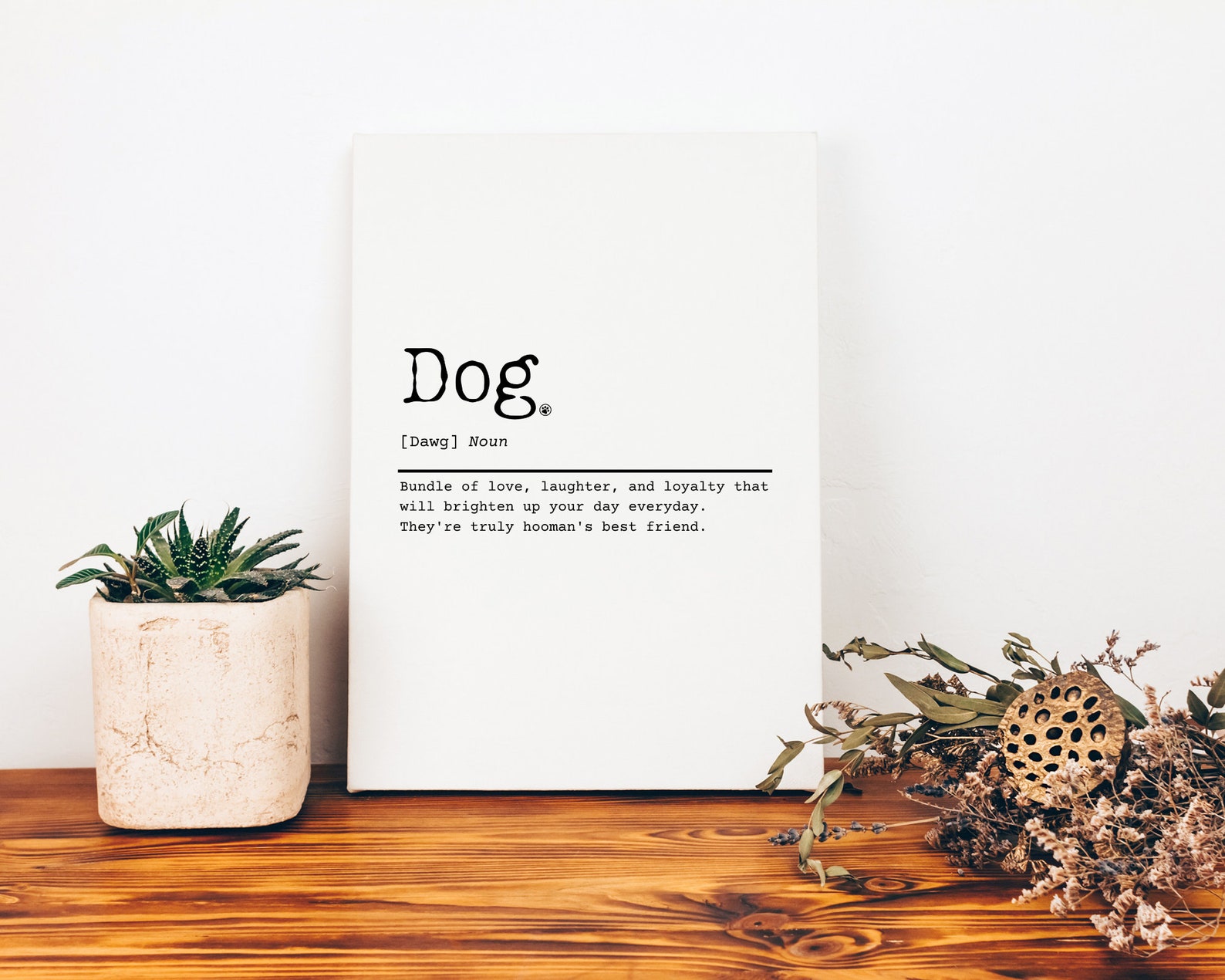Dog Definition and Meaning - Dog Quotes - Mother's Day Gift ...