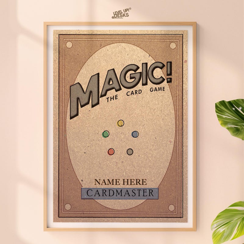 Vintage Magic Poster - Etsy