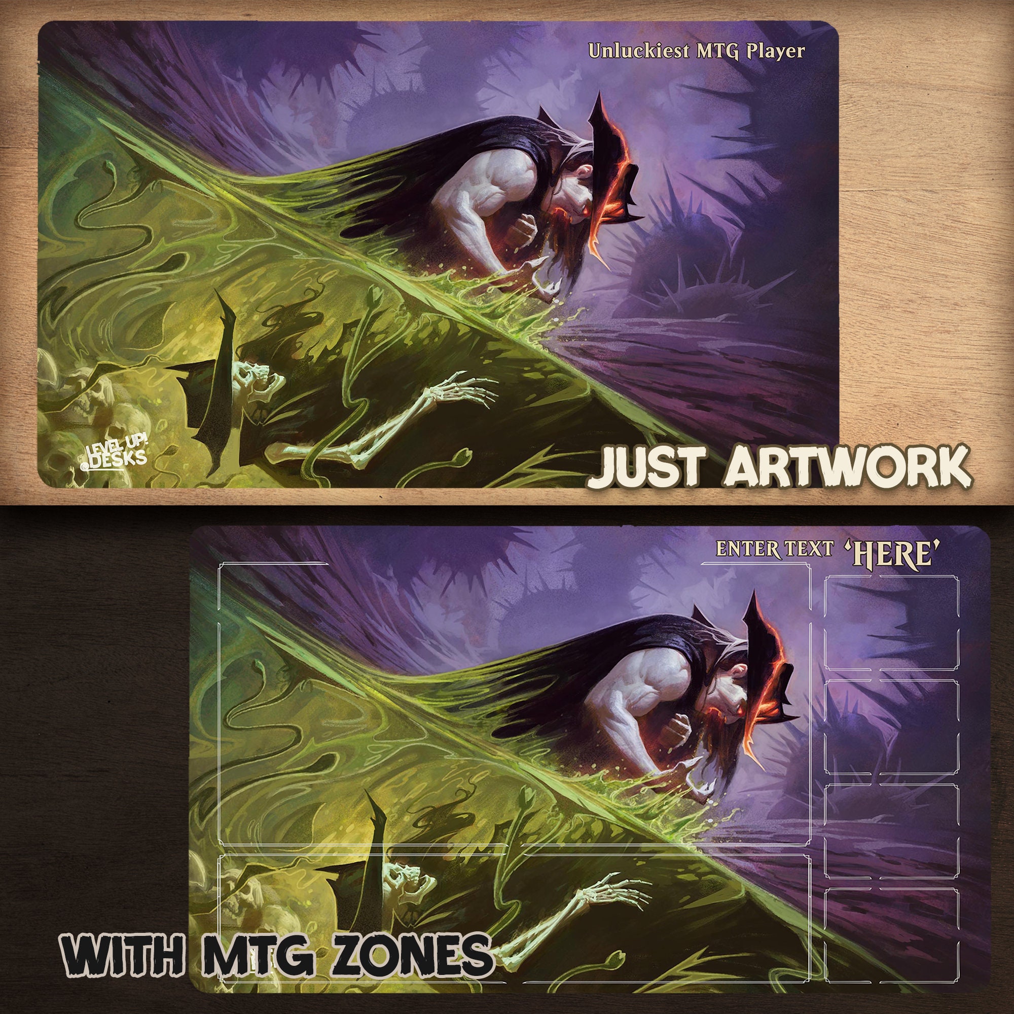 Pillage Bog Mtg Playmat Personalized Magic the Gathering Placemat ...