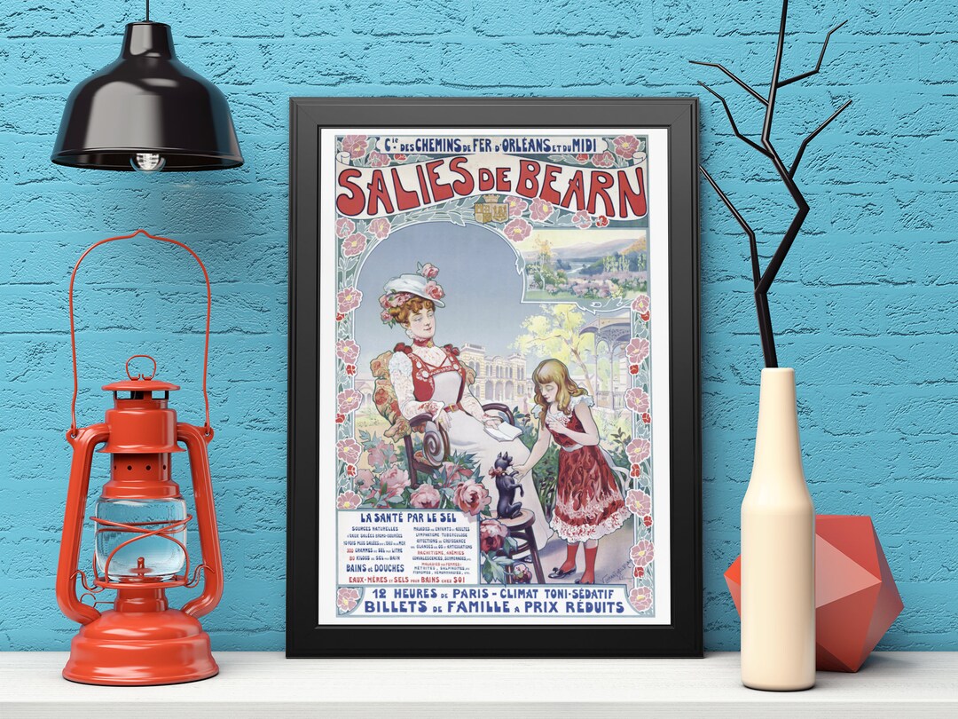 Antique Victorian Advertisement - Poster - Advertising the French ...