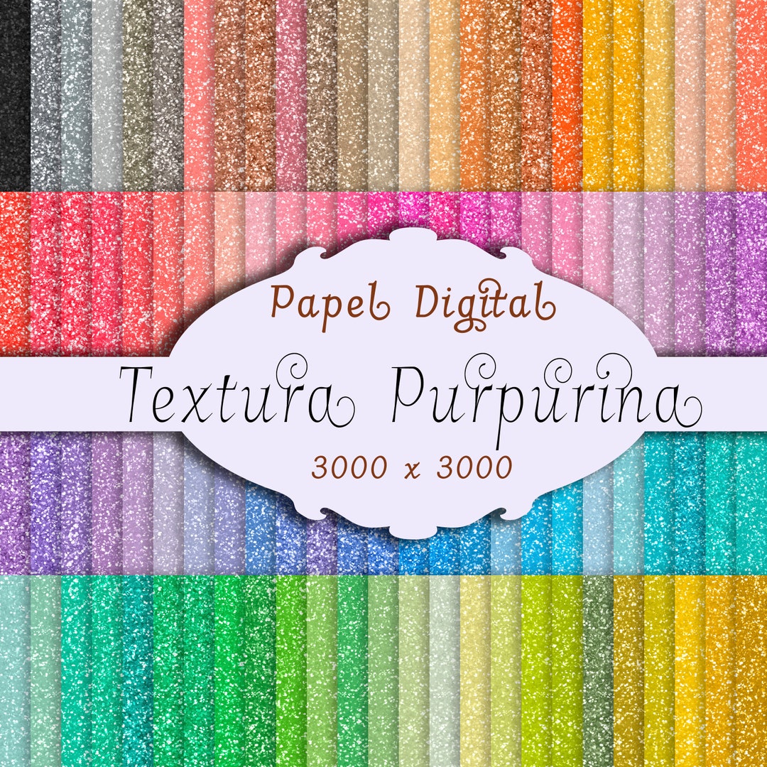 GLITTER Effect Digital Paper, Scrapbooking Paper - Etsy