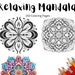 Mandala Coloring Book - 250 Pages Bundle - Relaxing Mandala Coloring ...