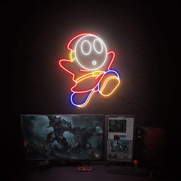 Super Mario Neon - Etsy