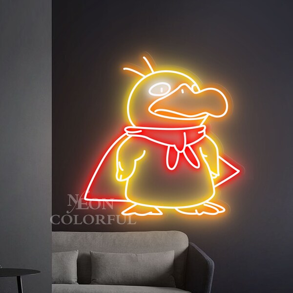 Psyduck Neon Sign - Etsy
