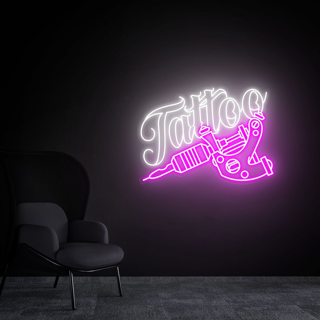 Tattoo Led Neon Sign Tattoo Shop Sign Tattoo Artist Neon - Etsy