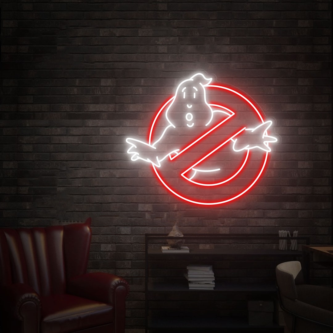 Ghostbusters Neon Light Custom Anime Neon Sign Room Decor - Etsy UK