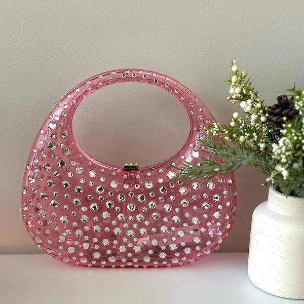 Pink Purse - Etsy