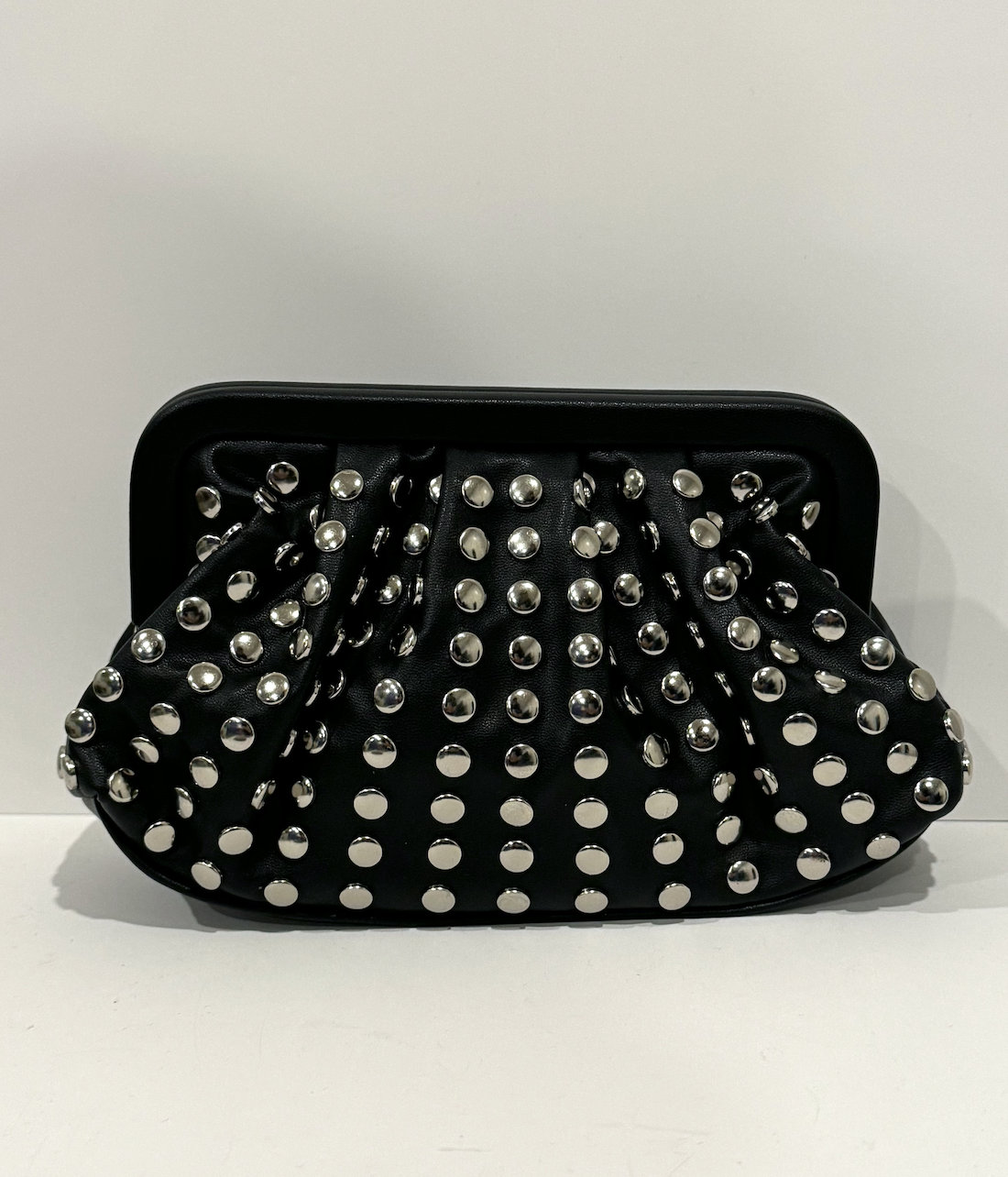 Black Purse, Evening Bag, Gift for Her, Black Bead Clutch, Vegan ...