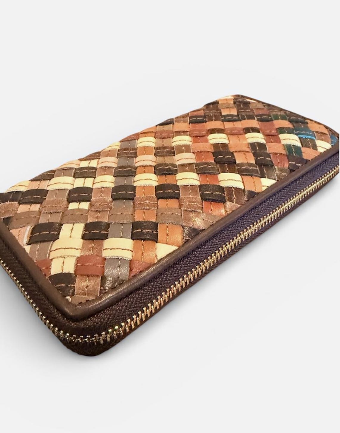 Genuine Leather Multi Color Wallet - Etsy