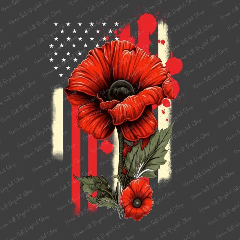 Poppy Art - Etsy