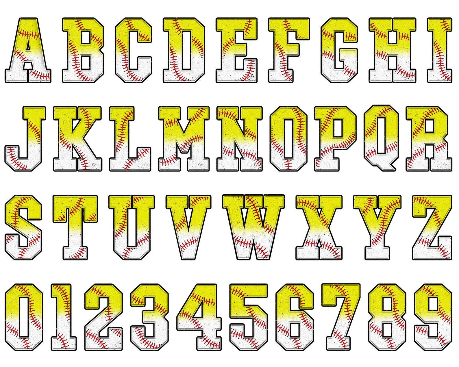 Sports Family Png Bundle Half Baseball Half Softball Number - Etsy