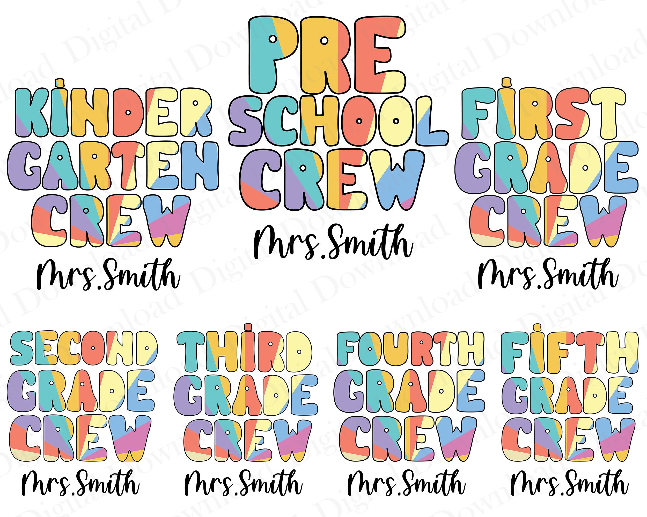 Personalization Back to School SVG Bundle Teacher Svg First - Etsy