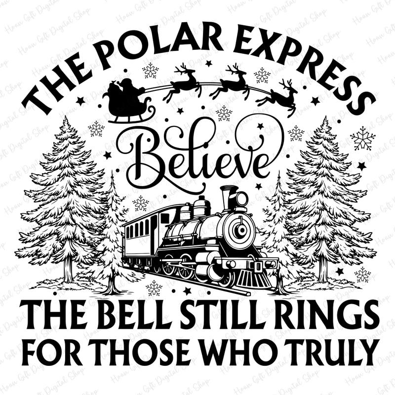 Polar Express Svg - Etsy