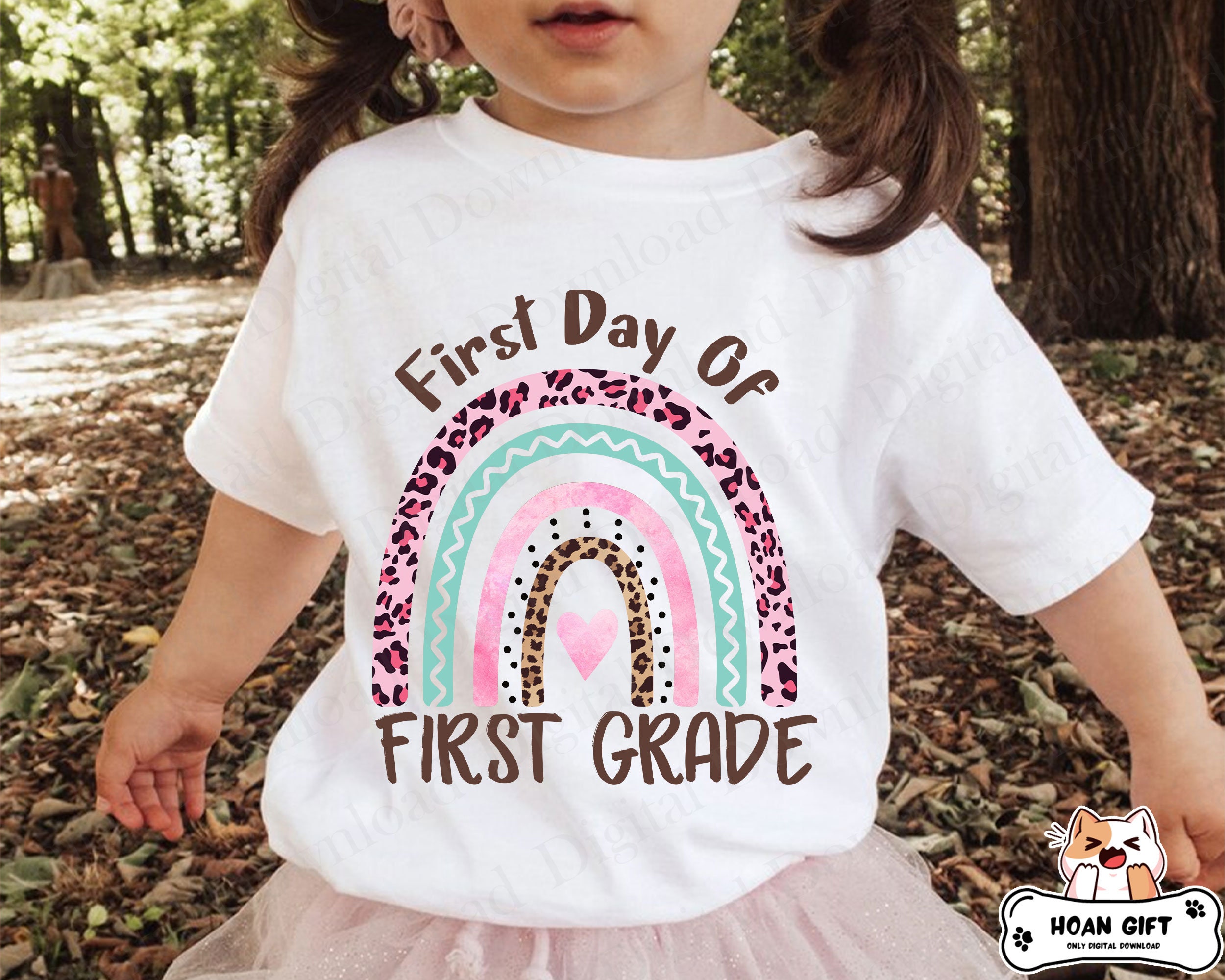 First Day of School Rainbow Png Bundle Back to School Png - Etsy