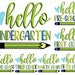 Hello Back to School Png Bundle, First Day of School Png, Pencil Design ...
