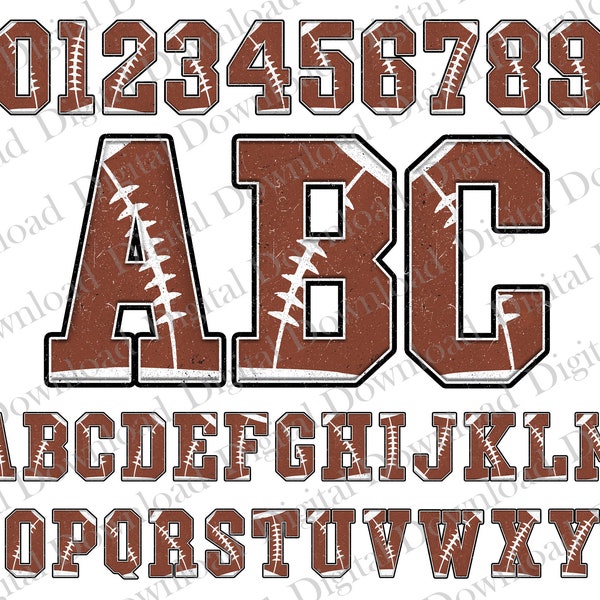 Letters and Numbers - Etsy