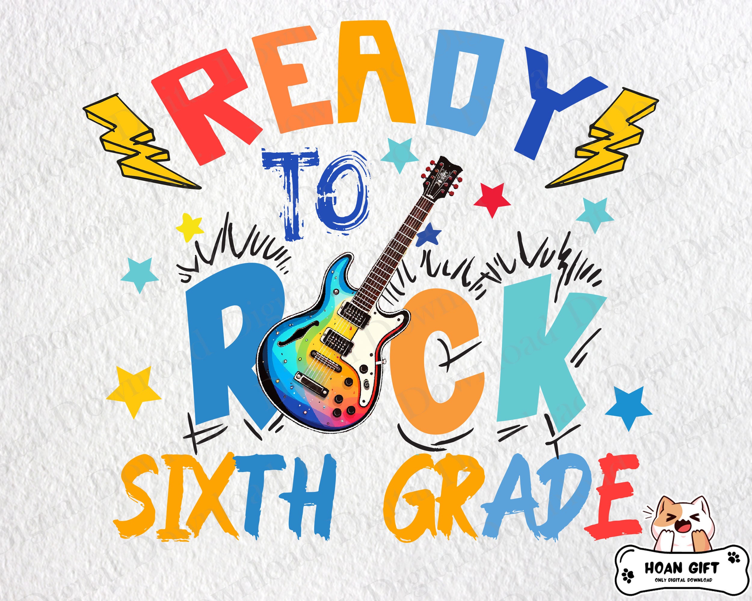 Sixth Grade Rocks Clip Art