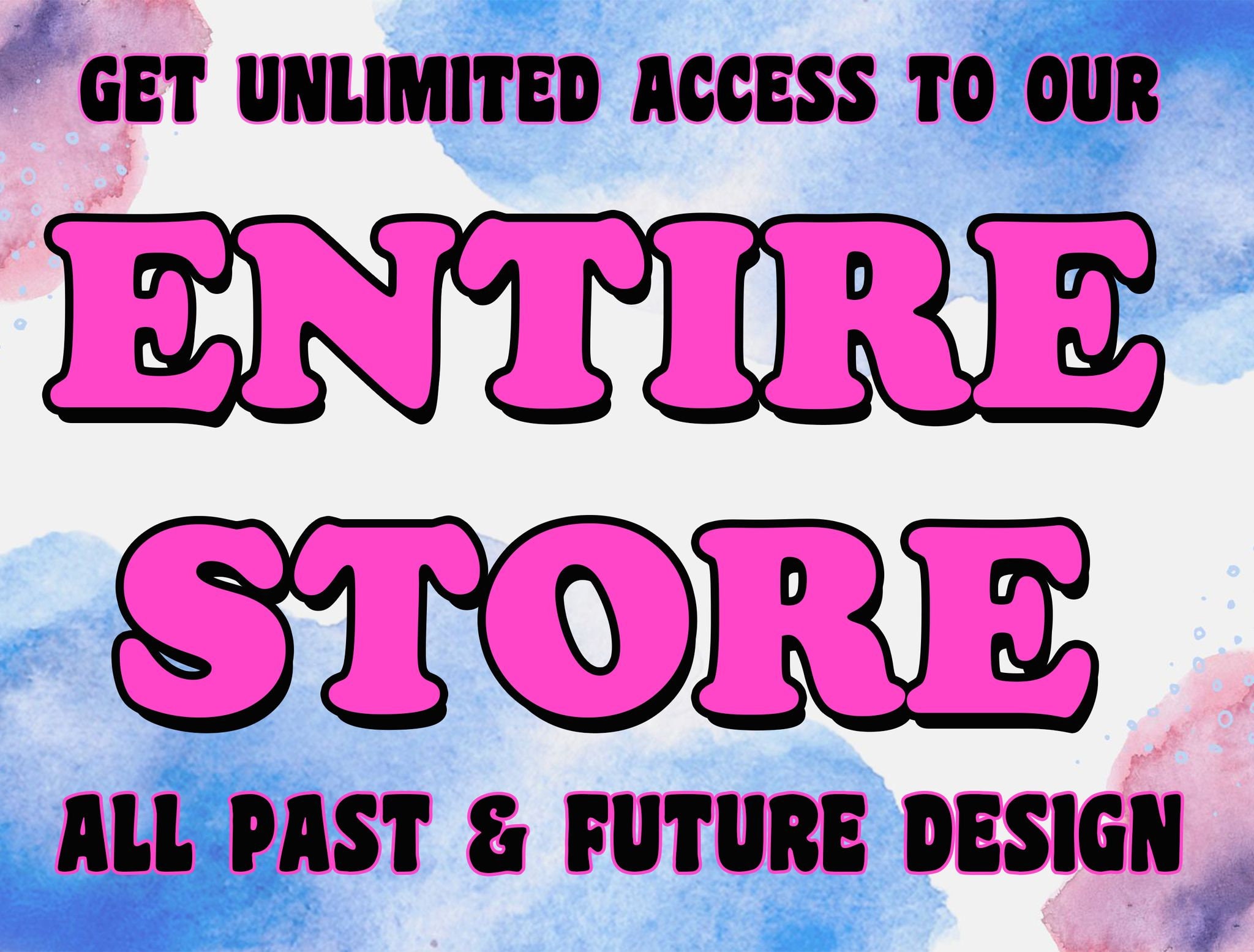 The Whole Shop Bundle Get Unlimited Access to Our Entire - Etsy