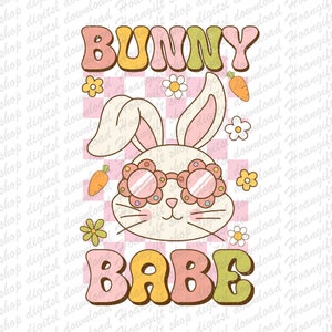 Bunny Babe Easter Day Png, Happy Easter Sublimation, Easter Png, Easter ...