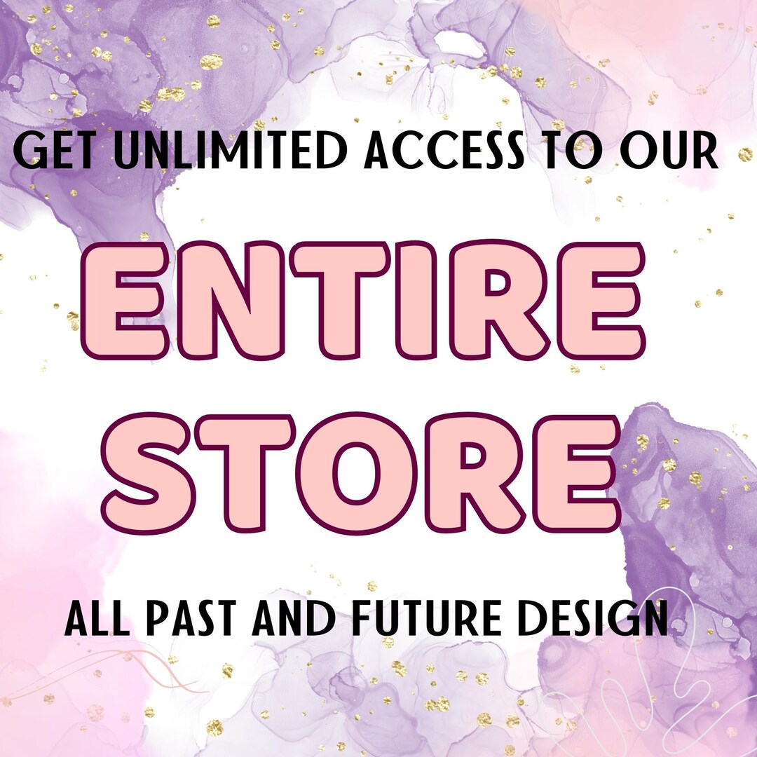 The Whole Shop Bundle, Get Unlimited Access to Our Entire Store All ...