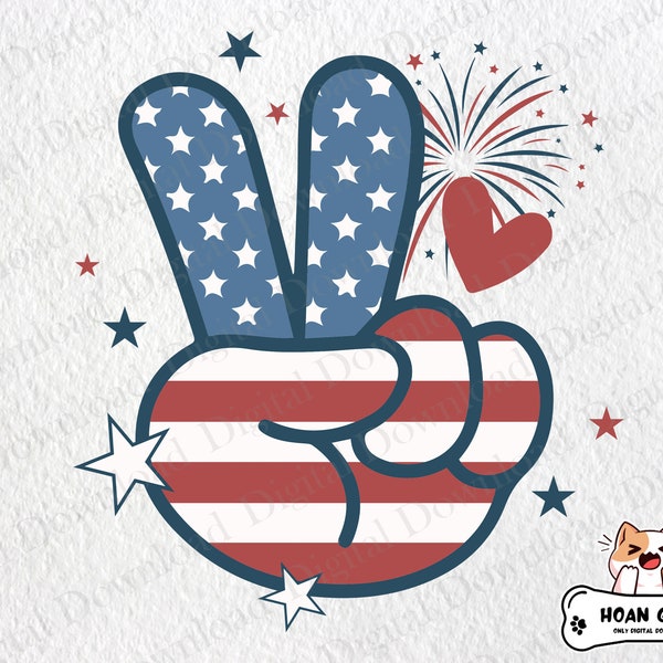 Peace Hand Sign - Etsy